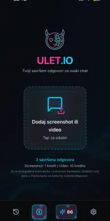 Ulet.io - AI Asistent za Flertovanje na Balkanu | Pretvori Seen u Dejt